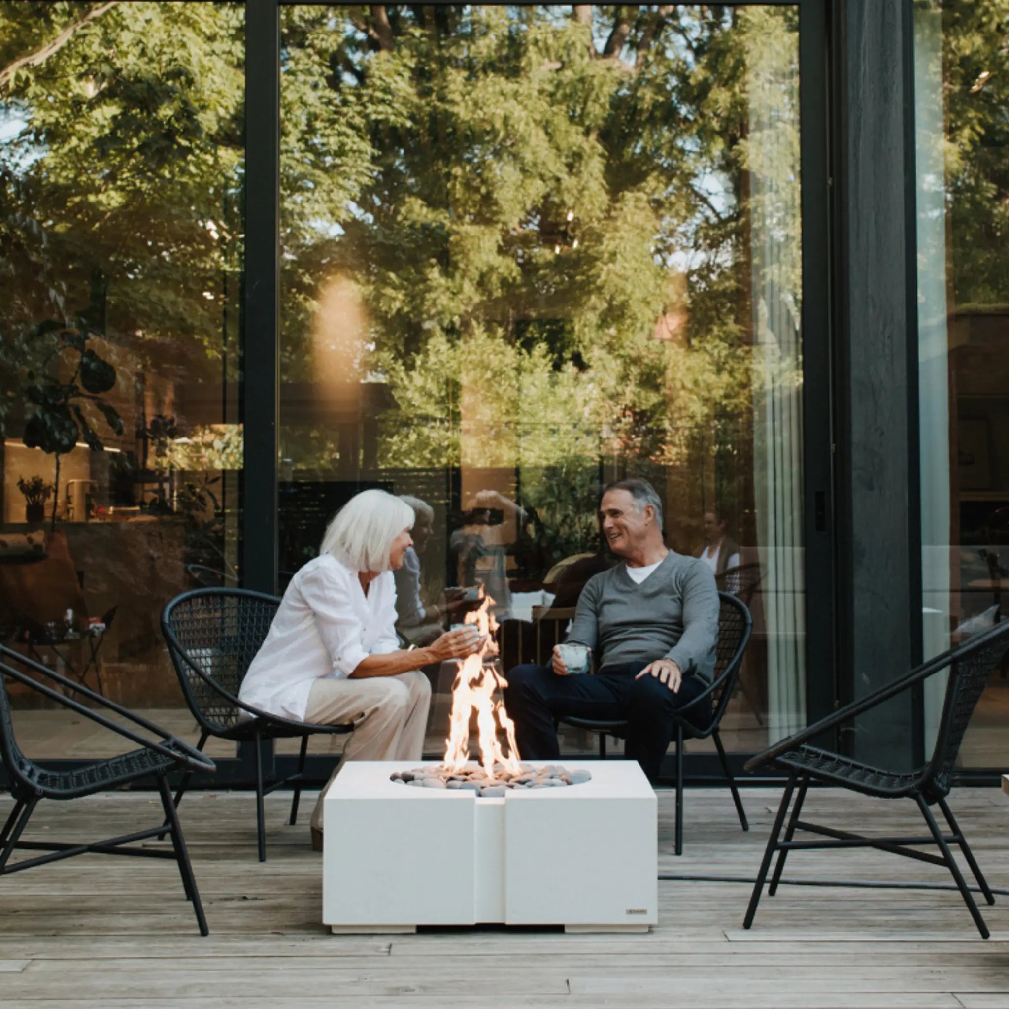 HPC Fire Bravo Lightweight Concrete Manual Ignition Fire Pit – First ...